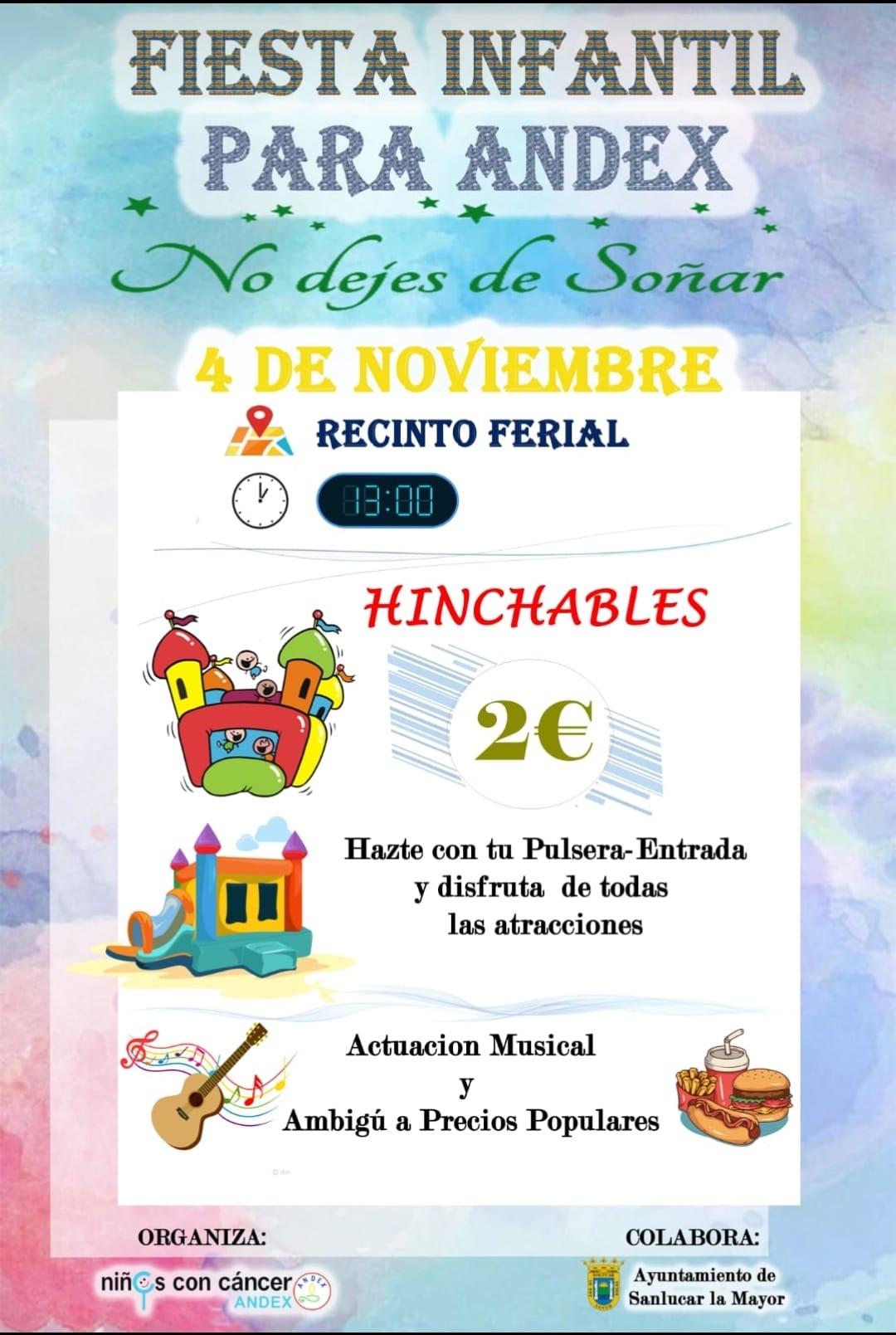 FIESTA INFANTIL PARA ANDEX