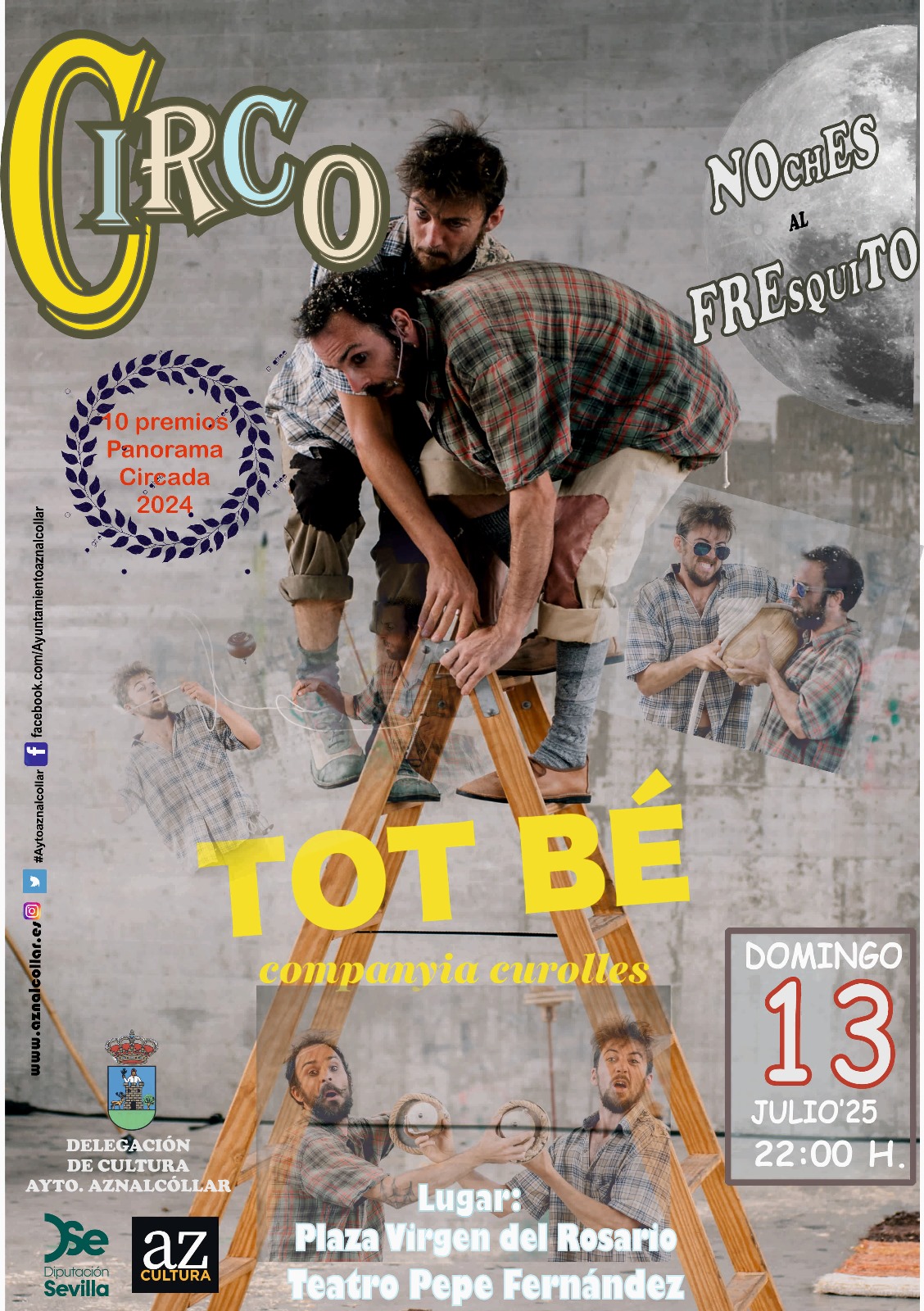Circo Familiar con Curolles- Noches al Fresquito